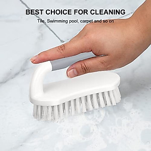 SetSail Toilet Brush and Plunger Set for Bathroom Cleaning & SetSail Scrub Brush, 2 Pcs Heavy-Duty Scrub Brushes for Cleaning