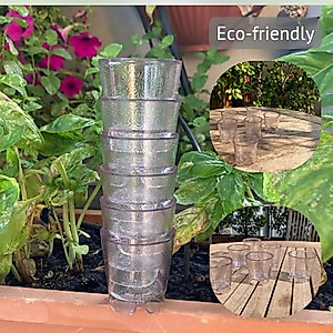 bicé BiceCrystal Drinking Cups, Dishwasher Safe, Unbreakable, Environment-Friendly | 100% Recyclable Drinking Glass | Sustainable Tumbler, Made in Italy, 40cl, Transparent (3cl (1.01 fl oz))