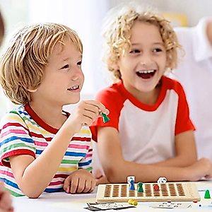 Asweets 2 in 1 Wooden Montessori Multiplication Addition Board Game Montessori Toy Educational Math Table Board Game Double-Sided Boards for Toddlers and Preschool Gifts for Kids