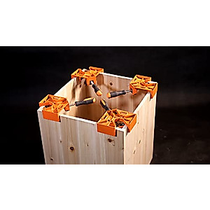 4 Pack Corner Clamp,90 Degree Right Angle Clamps for Woodworking,Wood Tools for Carpenter,Welding,Photo Framing DIY