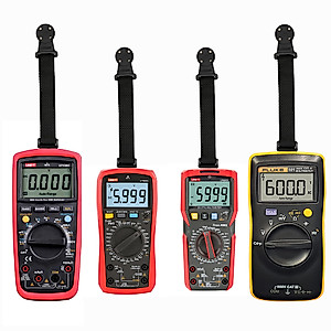ZIBOO ZB-TPAK Multimeter Meter Hanging Kit for Fluke Meters，2 Straps, 2 Clips and Magnetic Hanger