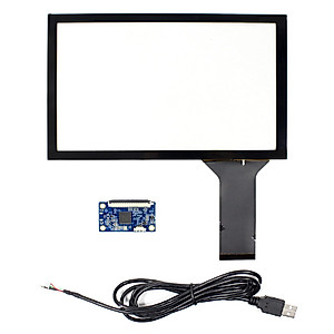KSOPUERT 8.9" Capacitive Touch Panel VS089TC01-B1,for 8.9 inch 1024x600 16:9 LCD Screen, Support 10 Points Multi-Touch