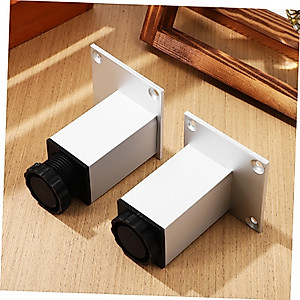 4pcs Furniture Leveling Feet Shelf Legs Furniture Levelers Leveling Feet Heavy Duty Table Stabilizers Legs Cabinet Legs Screw in Table Feet Leveling Adjustable Furniture Feet