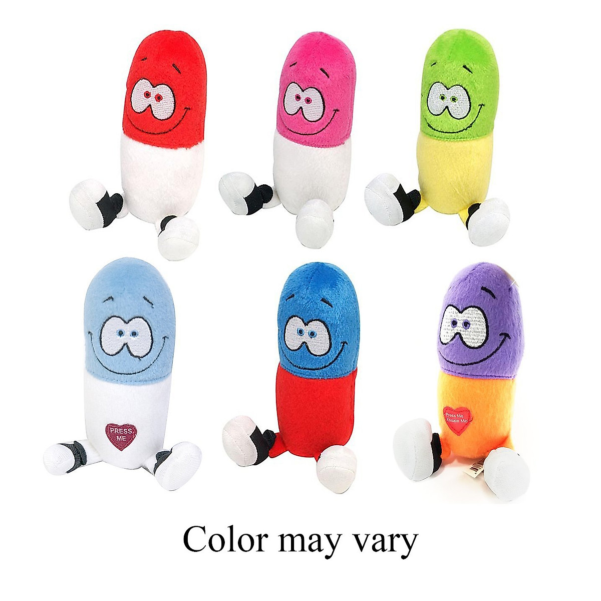 Just For Laughs Giggling Plush Happy Pill