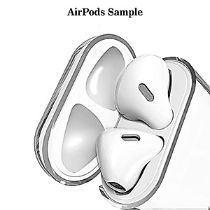 Country El Salvador Clear Silicone case Compatible with Apple AirPods 1 2 Pro AirPod Gel Clear TPU Protective Cover Skin SN1 (AirPods 1/2)