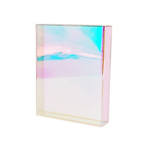 Eyelash Grafting Pallet with Cover, Dust-proof Acrylic Lash Tile holder, Dazzling Eyelash Extensions Storage Gasket Pads for Beauty Artist Salon (Dazzling L)