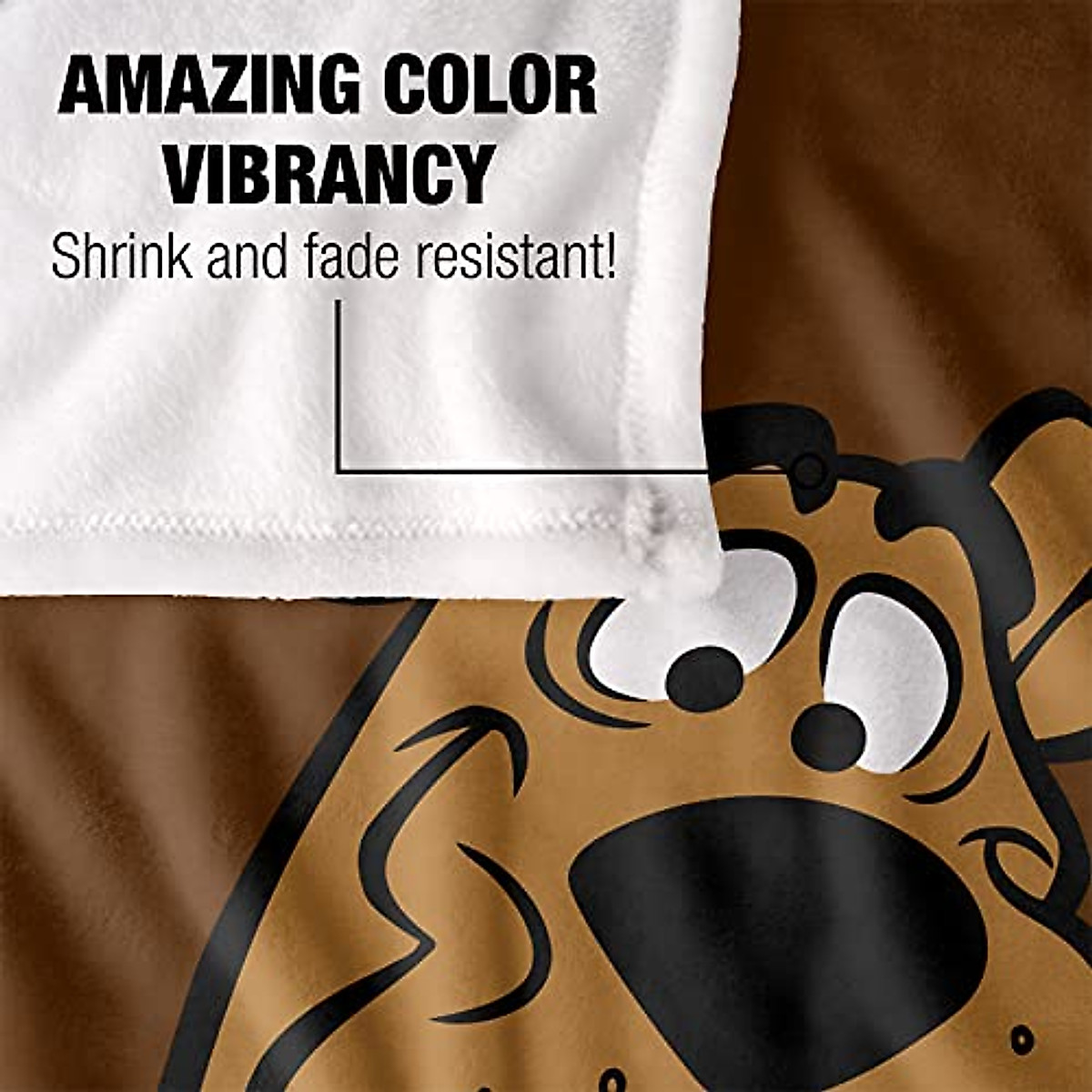 Scooby-Doo Scooby Happy Officially Licensed Silky Touch Super Soft Throw Blanket 50" x 60"