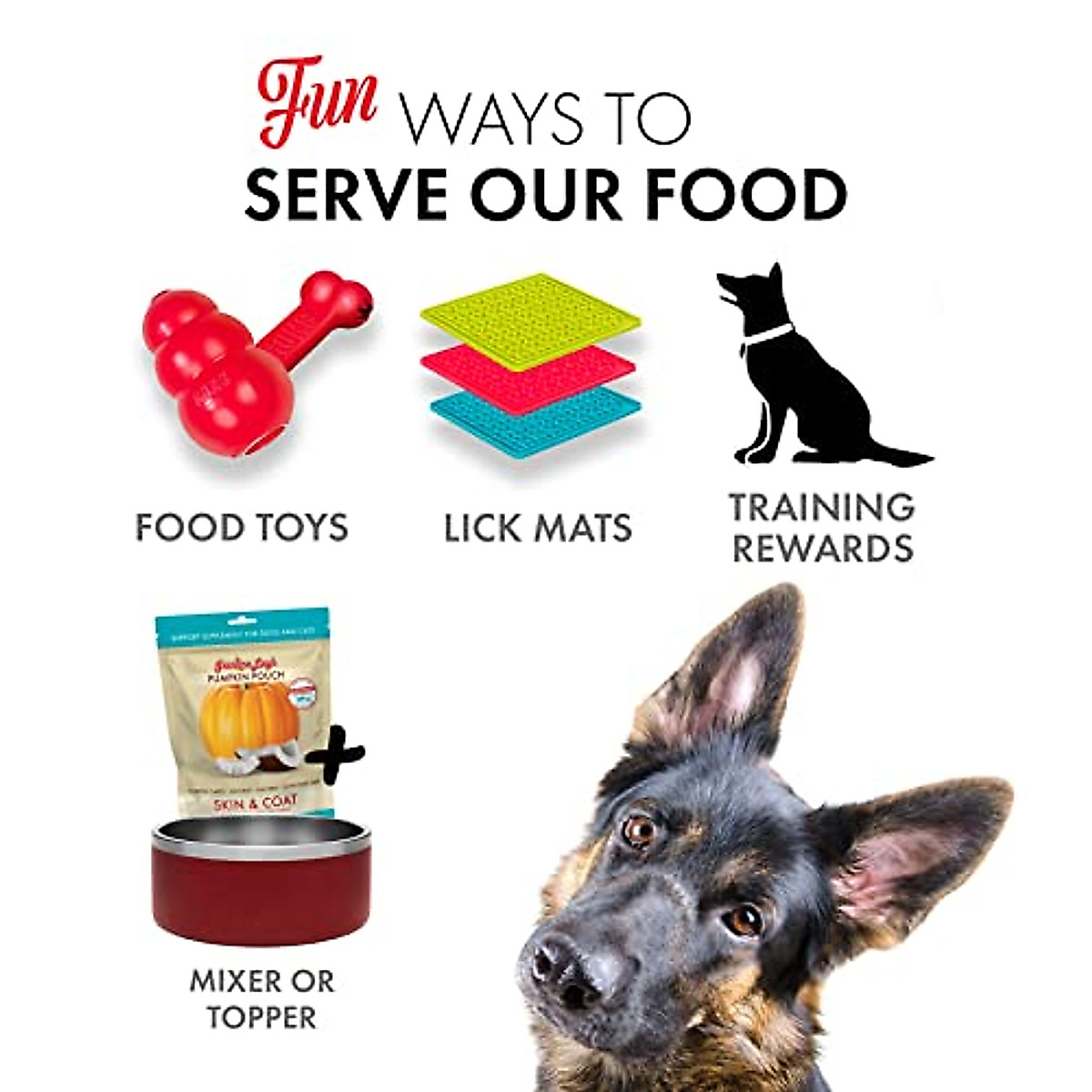 grandma lucy's Pumpkin Pouch 6 oz, Skin and Coat