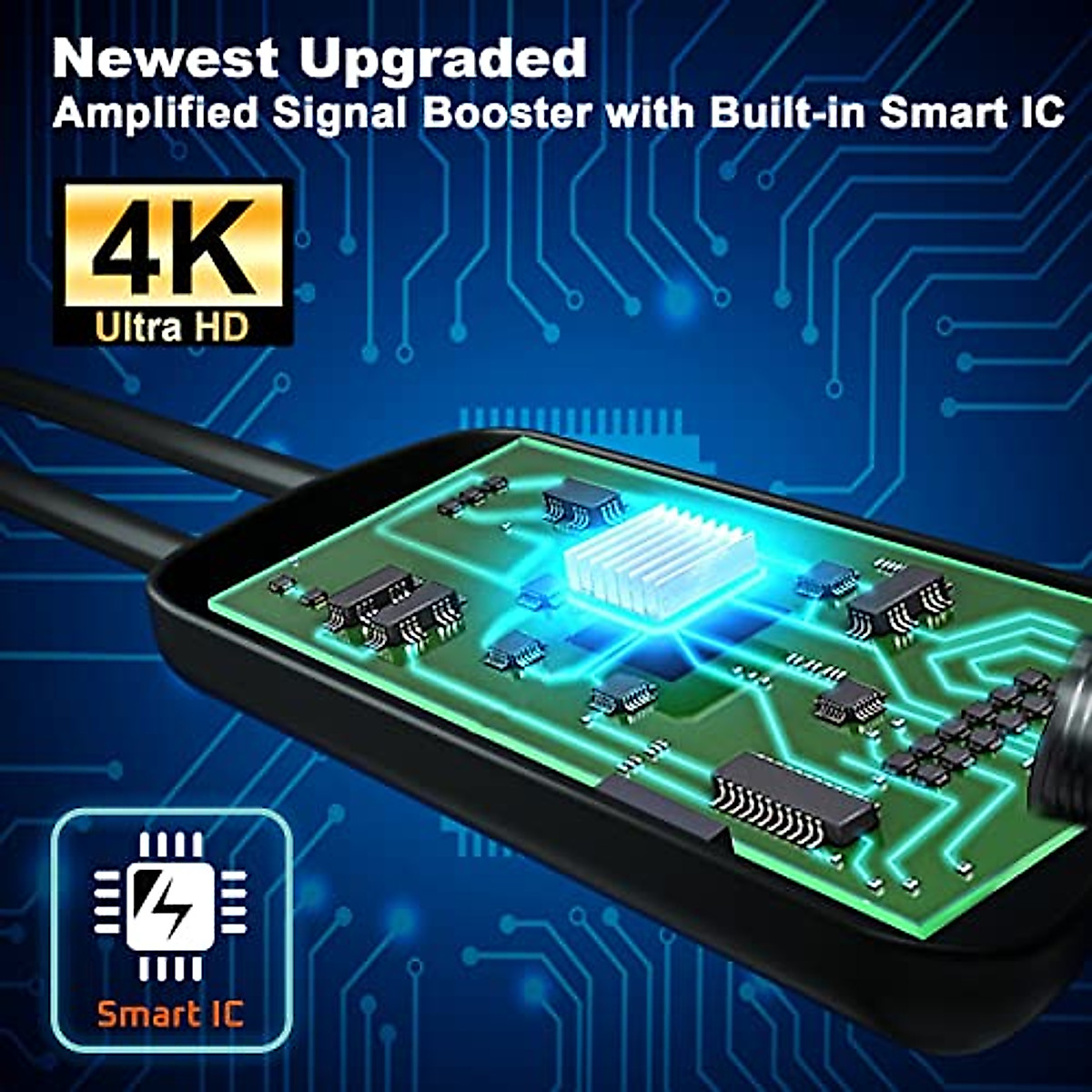 TV Antenna, Antenna TV Digital HD Indoor 180+ Miles Long Range Indoor HDTV Antenna Support 4K 1080p All Older TVs VHF UHF TV Free Local Channels Digital HD Antenas