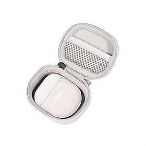 getgear case for New Bose QuietComfort Earbuds II, Wireless Bluetooth Earbuds (Smoke White)