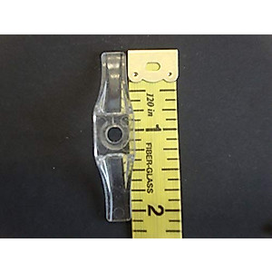 Amazing Drapery Hardware Child Safety Cord Cleat Safety Kit - Clear