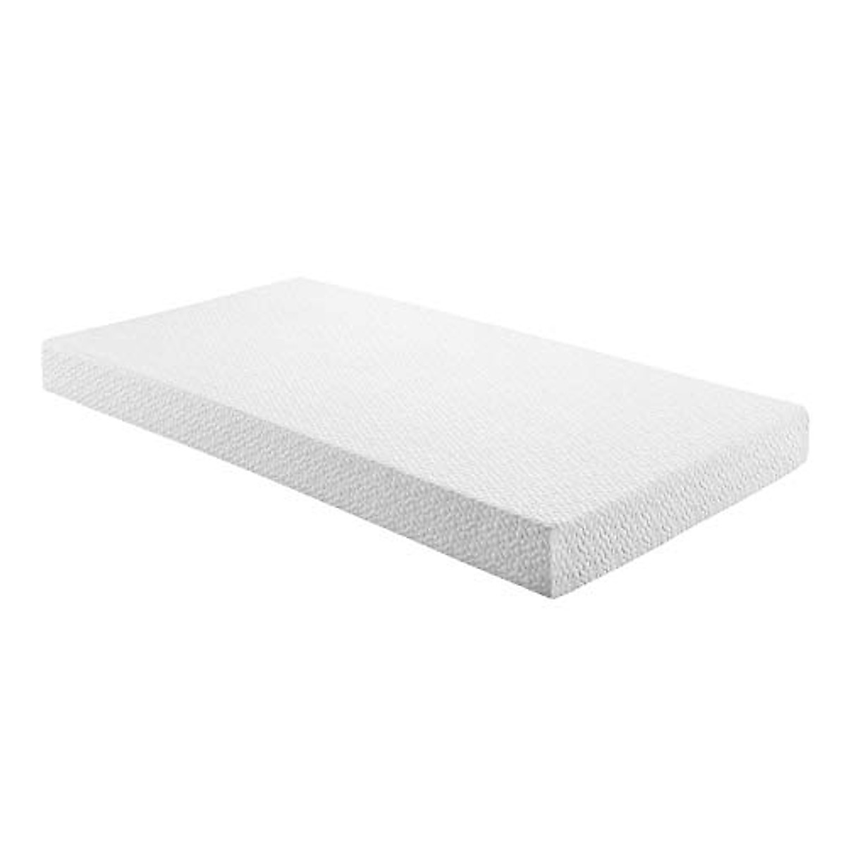 Lexicon Pelham 6-Inch Gel Infused Memory Foam Mattress, Twin, White