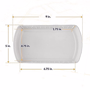 Newhouse Hardware CHM24V White 24-Volt Wired Doorbell Chime | Electrical Door Bell for Homes | Hard-Wired Door Chimes with Front Door Ding-Dong and Rear Tone | Home Improvement Electrical Equipment