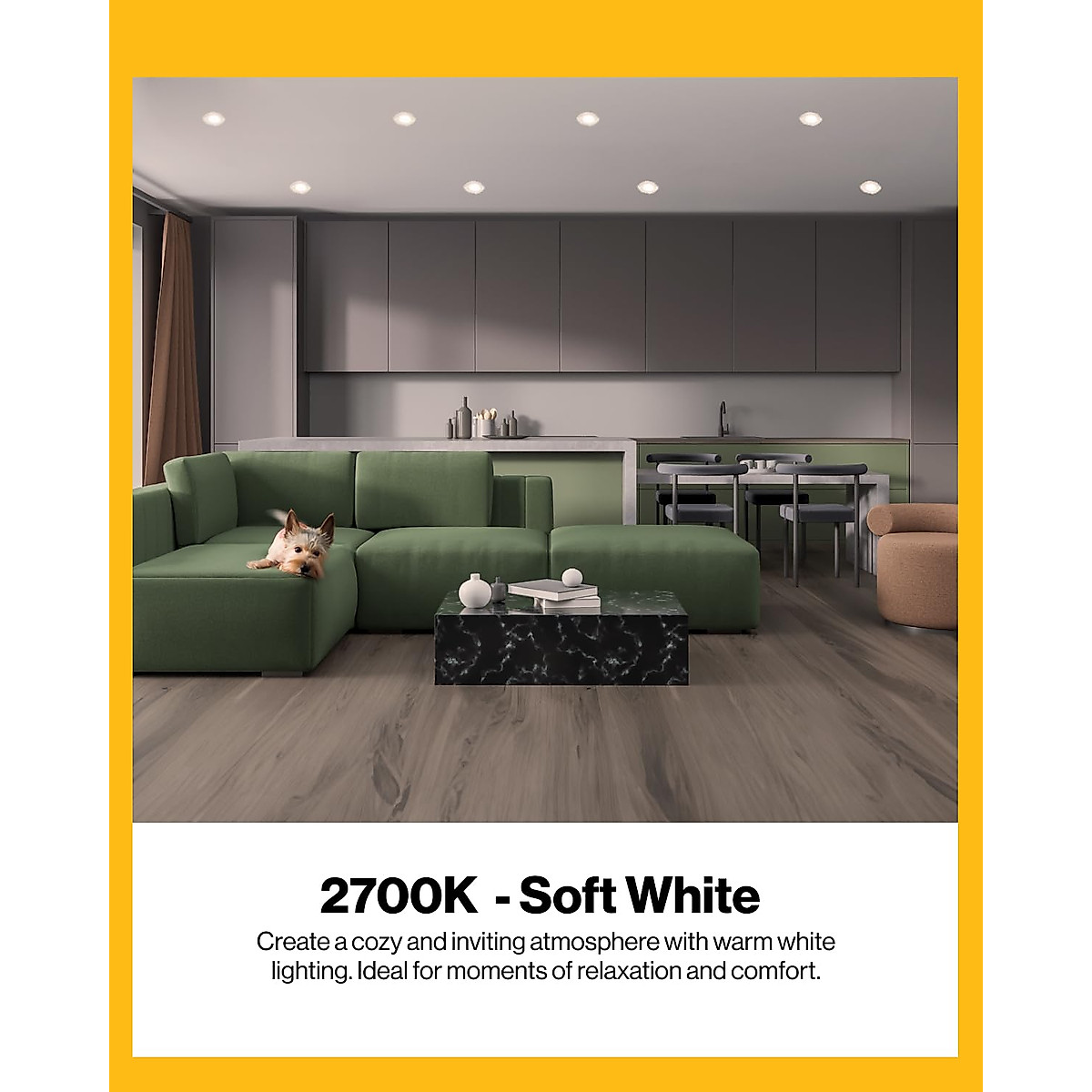 Sunco 10 Pack BR20 LED Bulbs Indoor Flood Light R20 Dimmable CRI93 2700K Soft White 50W Equivalent to 7W, E26 Medium Base, Recessed Can Lights for Home Living Area Ceiling Lights - UL