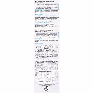 La Roche-Posay Toleriane Sensitive Fluide Protective Moisturizer, Lightweight Oil-Free Face Moisturizer, For Sensitive Skin