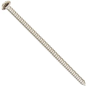 Small Parts 0856APP188 18-8 Stainless Steel Sheet Metal Screw, Plain Finish, Pan Head, Phillips Drive, Type A, #8-15 Thread Size, 3-1/2" Length (Pack of 10)