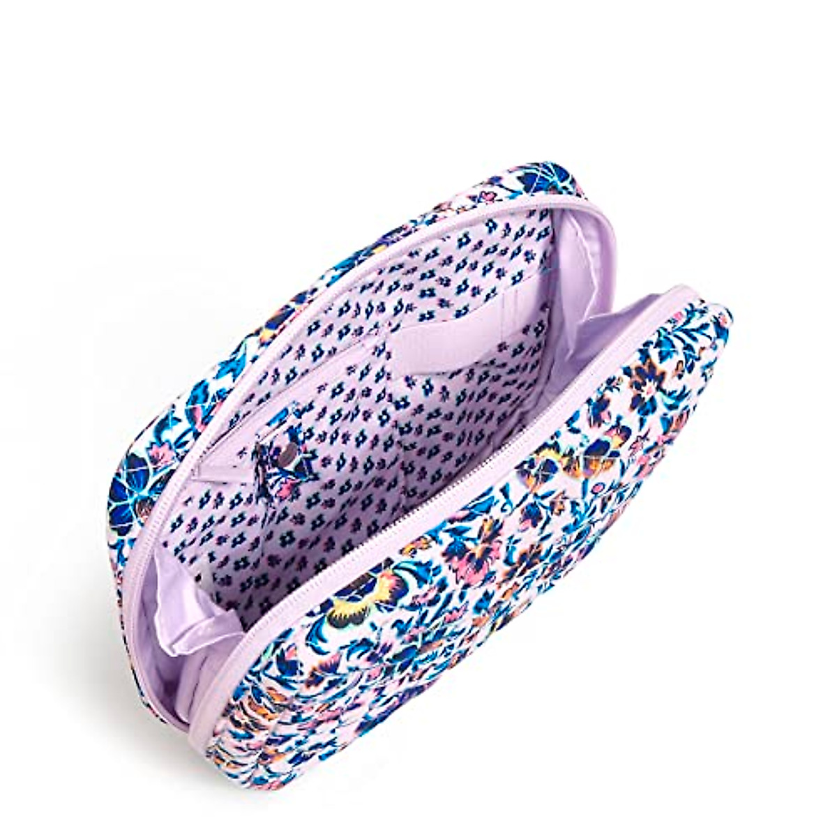 Vera Bradley Women's Cotton Cord Organizer, Cloud Vine Multi - Recycled Cotton, One Size