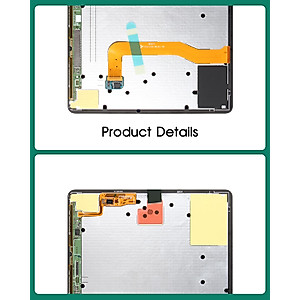for Galaxy Tab S7+ Screen for Galaxy Tab S7 Plus LCD Replacement for Galaxy Tab S7 Plus Display for Tab S7 Plus Digitizer for SM-T970 Screen Touch Assembly Repair Tools