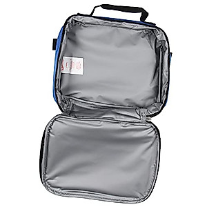 Marvel Avengers 5 Pc Kids Backpack Set Lunch Box Key Chain Pencil Case Carabiner For Travel School