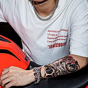 FEEL STYLE Mens Cuban Link Chain Gold Silver Plated Bling Miami Cuban Necklace Diamond Chain for Men13MM Iced Out Hip Hop Jewelry