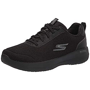 Skechers Women's GO Walk Stability-Magnificent Sneaker, Black, 11