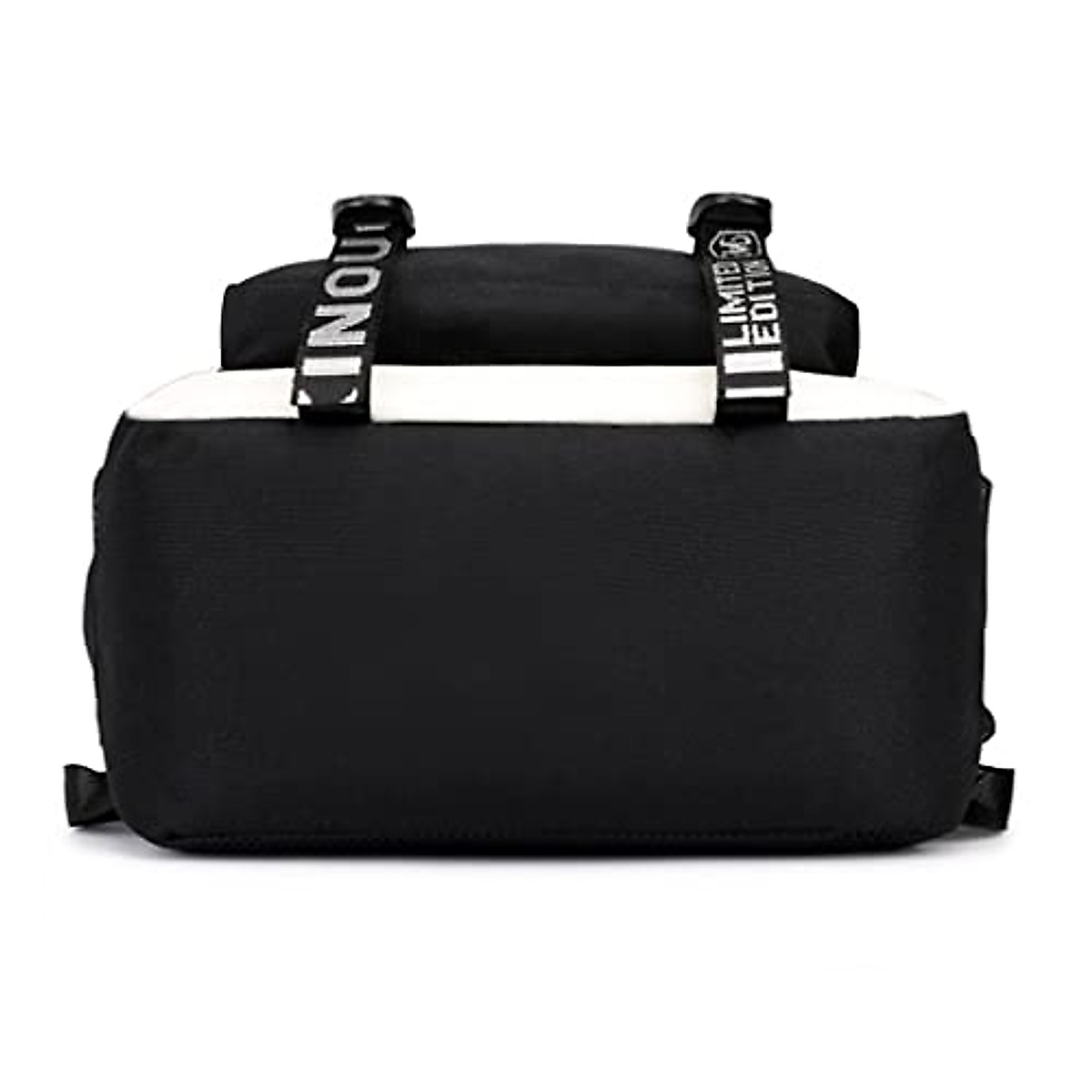 XIXISA 17 INCH Nezuko Backpack with USB Charging Port, Anime Book Bag Nezuko Canvas Laptop Backpack for School Travel (Kamado Nezuko)