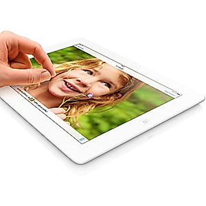 Apple iPad with Retina Display MD513LL/A (16GB, Wi-Fi, White) 4th Generation (Renewed)