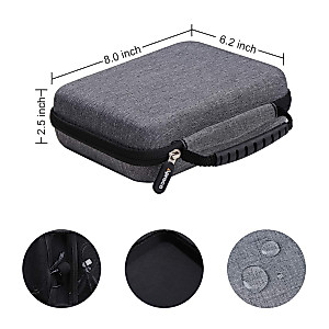 Aproca Hard Travel Storage Carrying Case for Hotec UHF Wireless Headset Microphone
