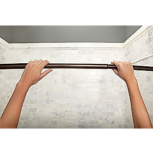 Moen CSR2172OWB Old World Bronze Tension Curved Shower rods