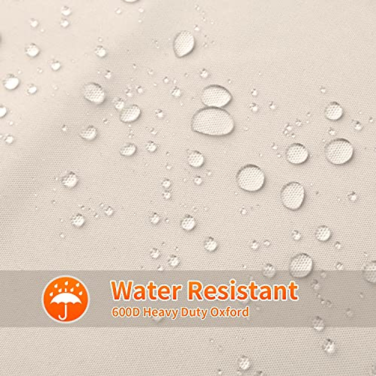 ZEJUN Outdoor Loveseat Cover Waterproof, 600D Patio Sofa Cover, 58" L x 28" D x 35" H, UV Resistant, Anti-fad, Dustproof Loveseat Couch Cover for Patio Furniture, Porch loveseat, Lawn Bench Chairs