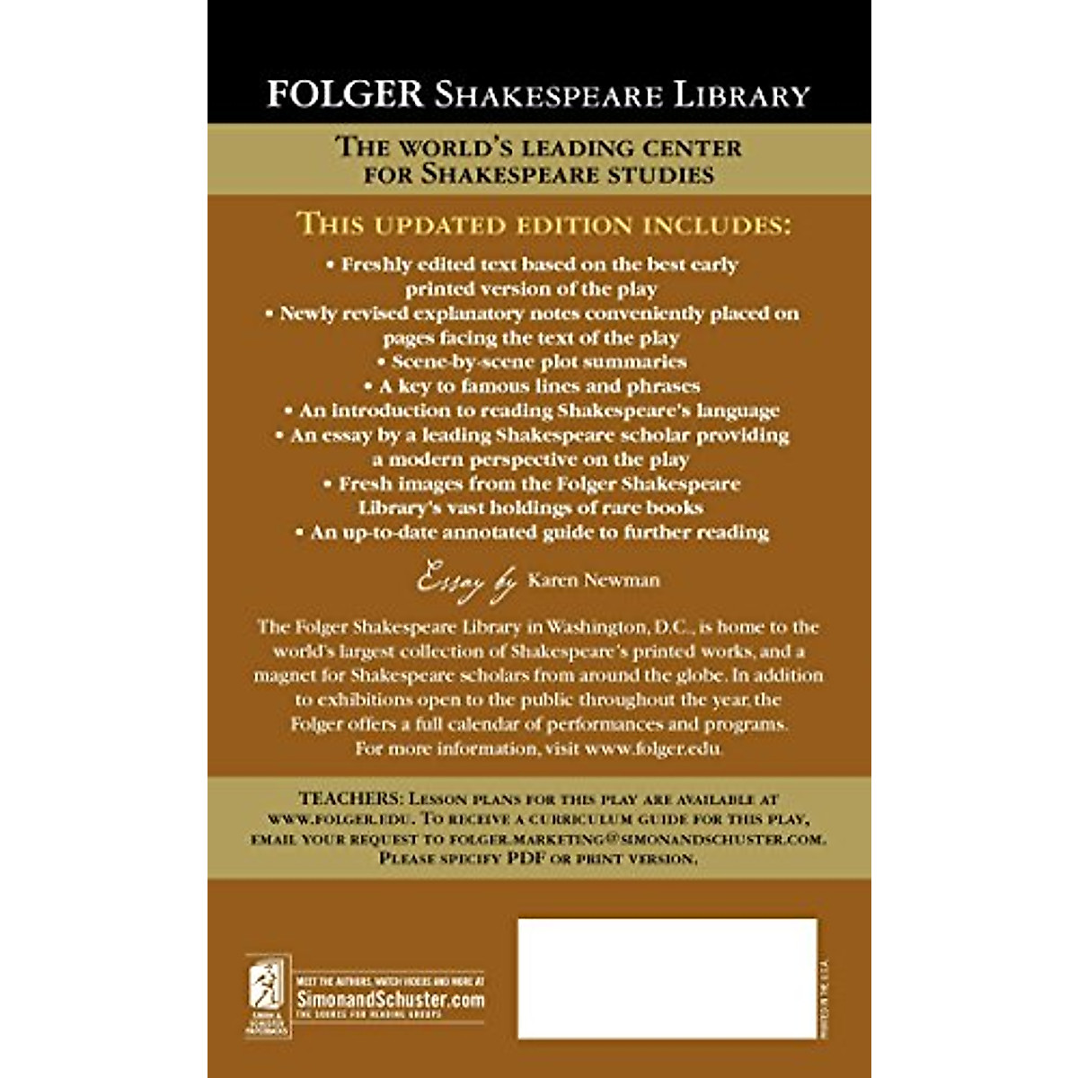 The Taming of the Shrew (Folger Shakespeare Library)