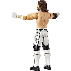 WWE Basic Aj Styles Action Figure, Posable 6-inch Collectible for Ages 6 Years Old & Up​​