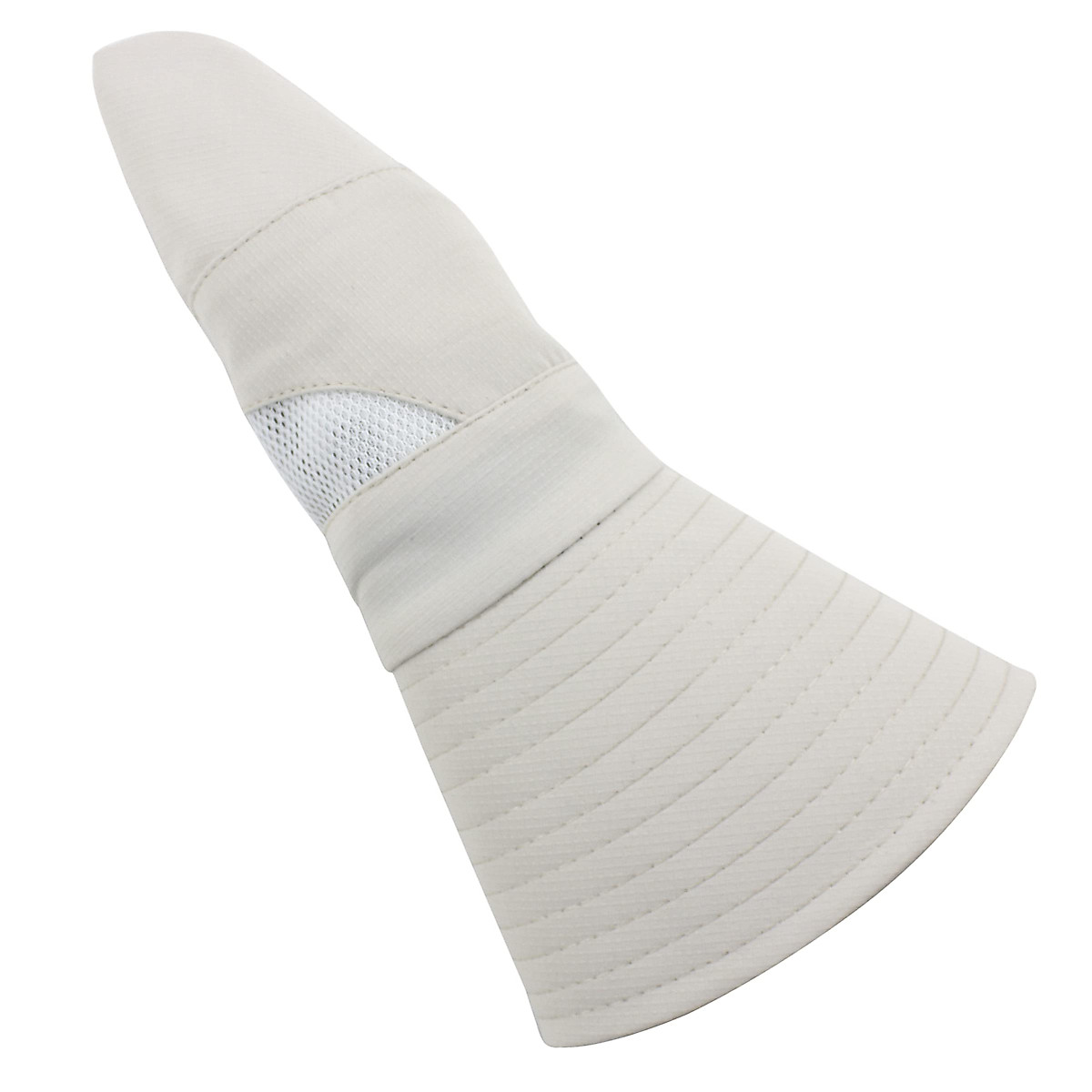 Muryobao Women's Sun Hat Outdoor UV Protection Foldable Mesh Bucket Hat Wide Brim Summer Beach Fishing Cap Pure Beige