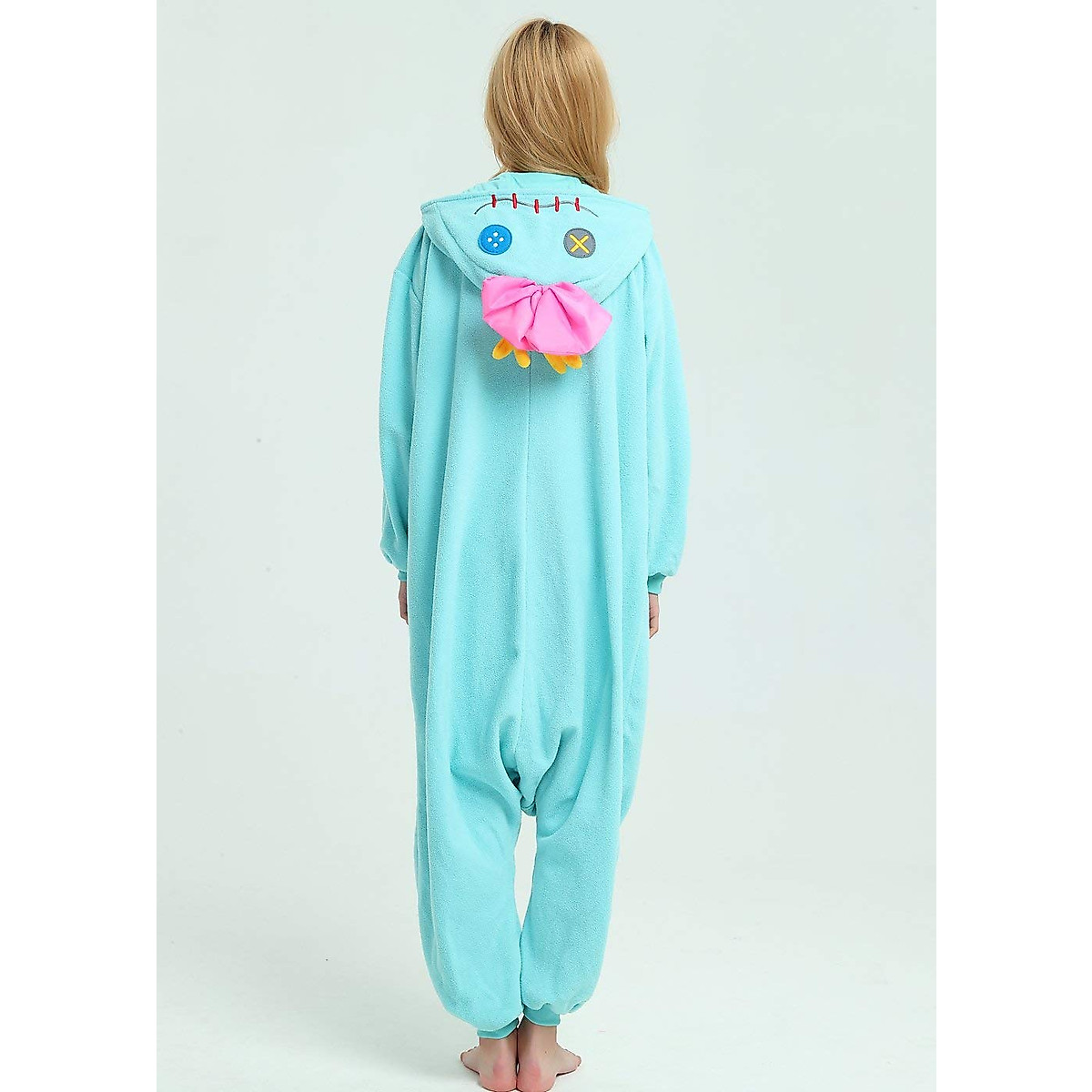 HALLOWITCH Scrump The Doll Onesie Costume for Adult Men Women and Teens. S