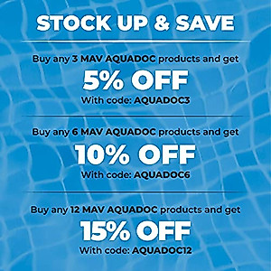 Hot Tub Filter Cleaner Soak, Pool Filter Cleaner & Pool Cartridge Cleaner - Spa Filter Cleaner Soak & Spa Filter Cleaning Solution for HotTub Cartridges. Easy to Use Filter Degreaser | AquaDoc 32oz