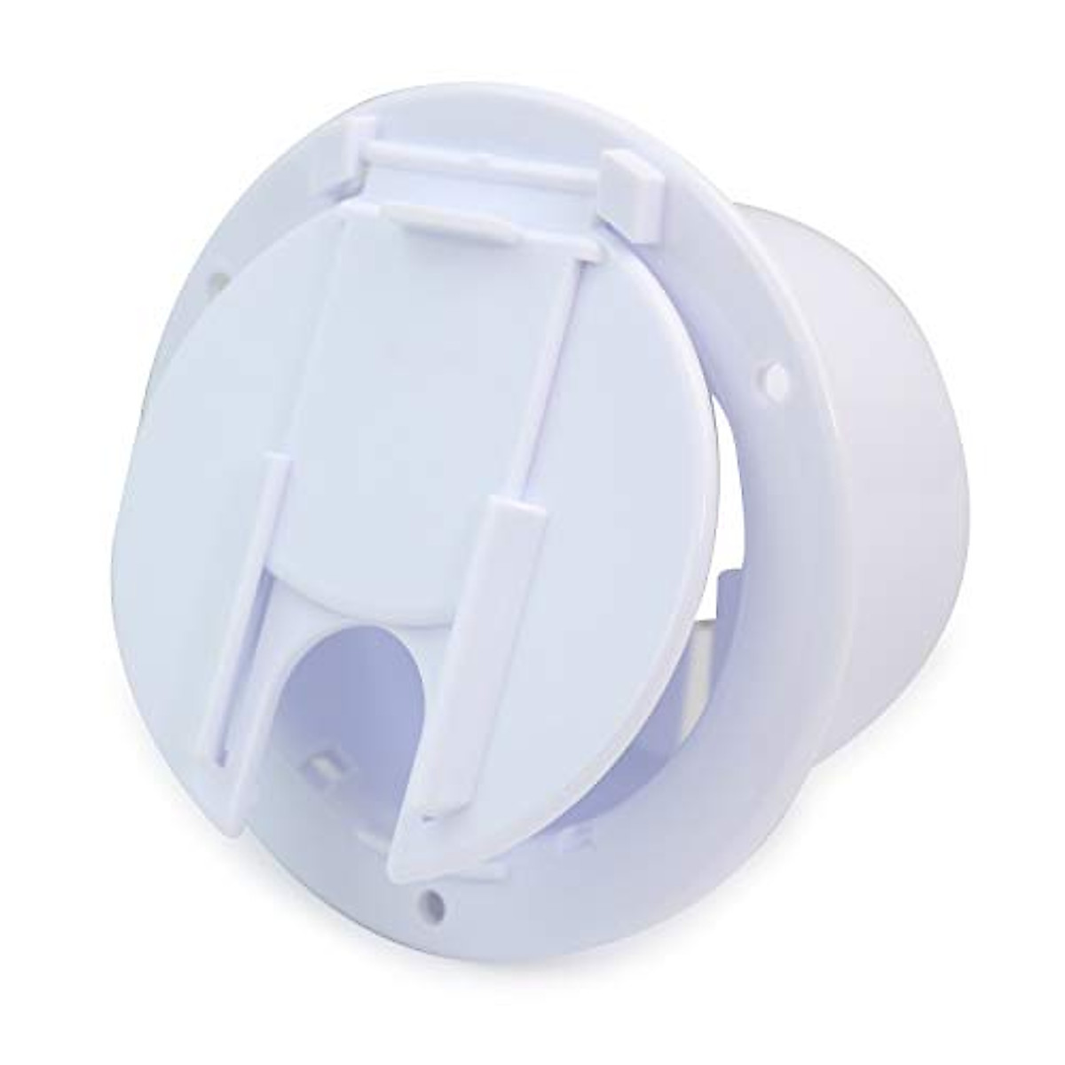 RV Camper Trailer Motorhome Power Cord Hatch Electrical Access Door (White-7W)