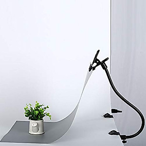 TRUMAGINE 20" Ajustable Jaws Flex Clamp Mount Clip Gooseneck Extension for Gopro Cameras Studio Stand Lighting Accessories