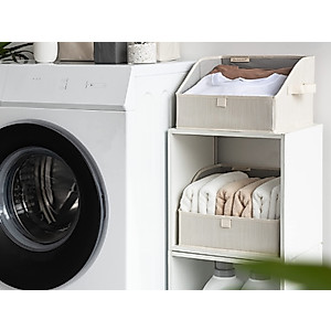 StorageWorks Storage Box with 3-Pack Closet Storage Bins