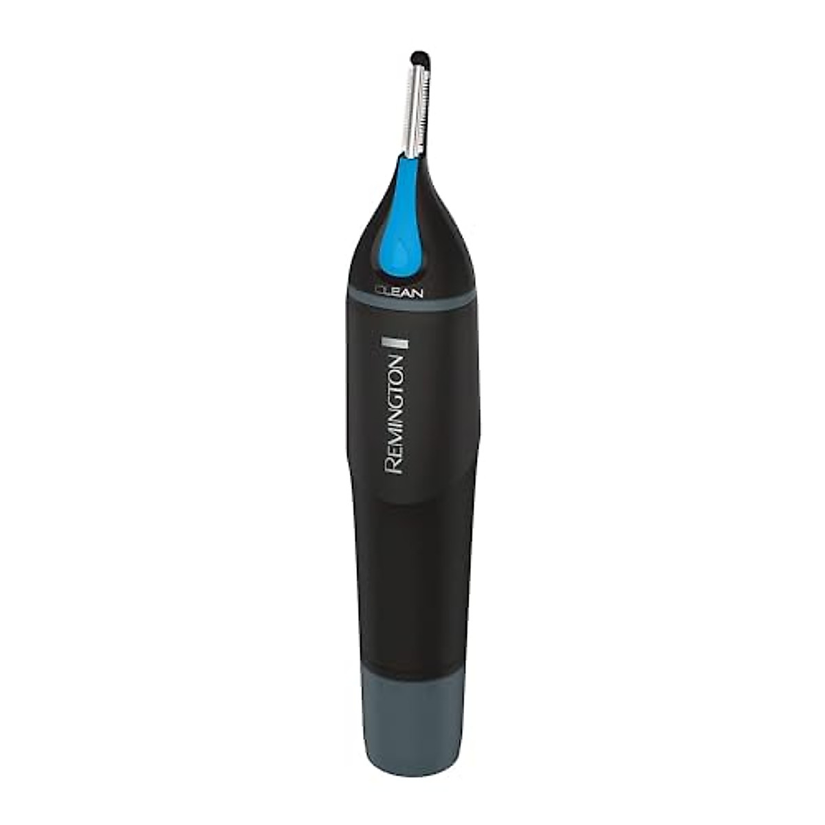Remington Nose, Ear & Detail Trimmer with CLEANBoost Technology for Easy Washing, Eyebrow Trimming Comb Attachment, Black