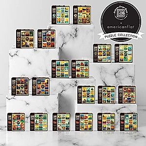 Americanflat 500 Piece National Parks Jigsaw Puzzle 18x24 Inches by Anderson Design Group