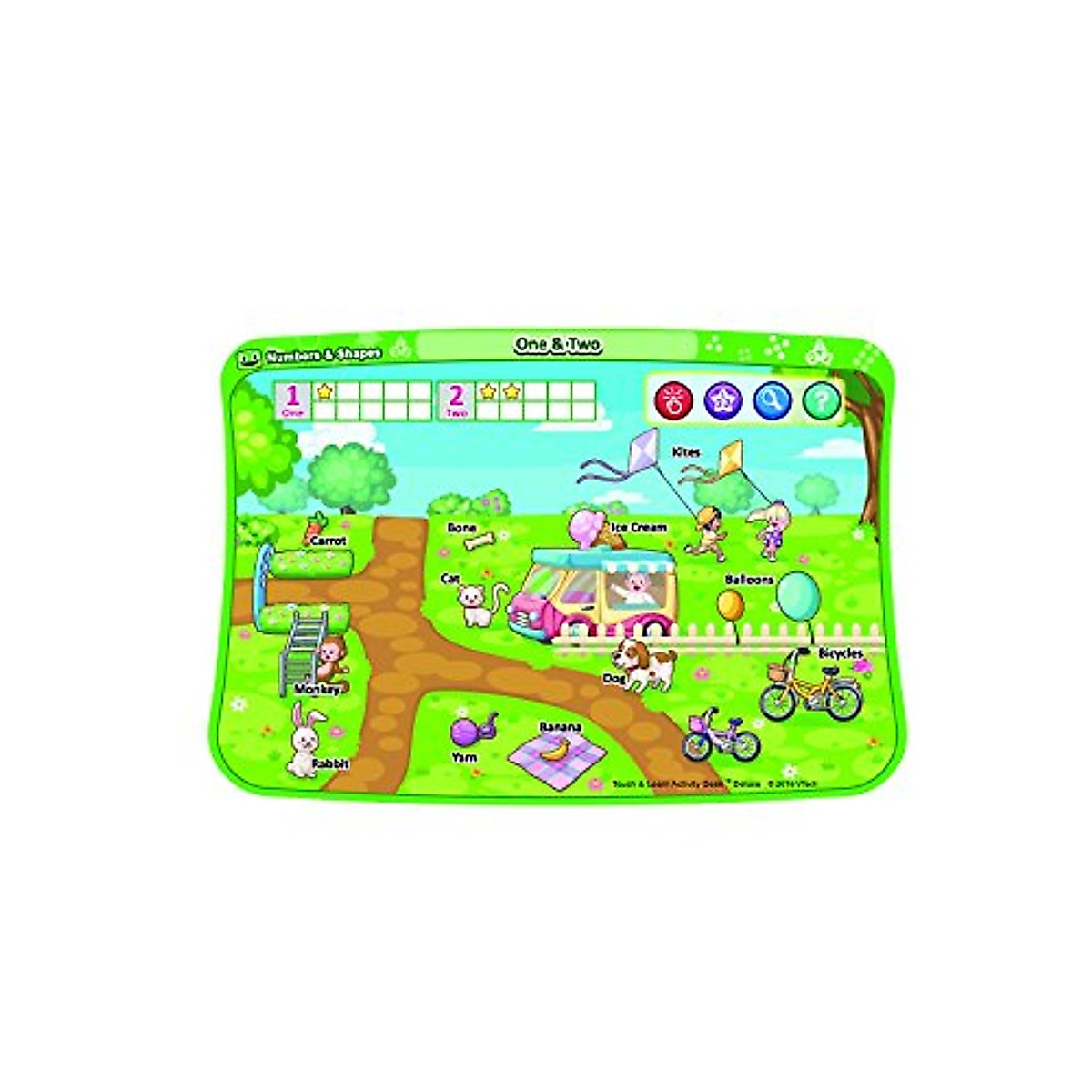 VTech Touch and Learn Activity Desk Deluxe Expansion Pack - Numbers and Shapes