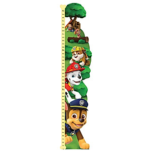 Oliver's Labels Growth Chart for Kids - Cute Personalized Wall Sticker - Ruler for Child Size - Height Measurement Decal for Kids - Decor for Boys & Girls (PAW Patrol™)