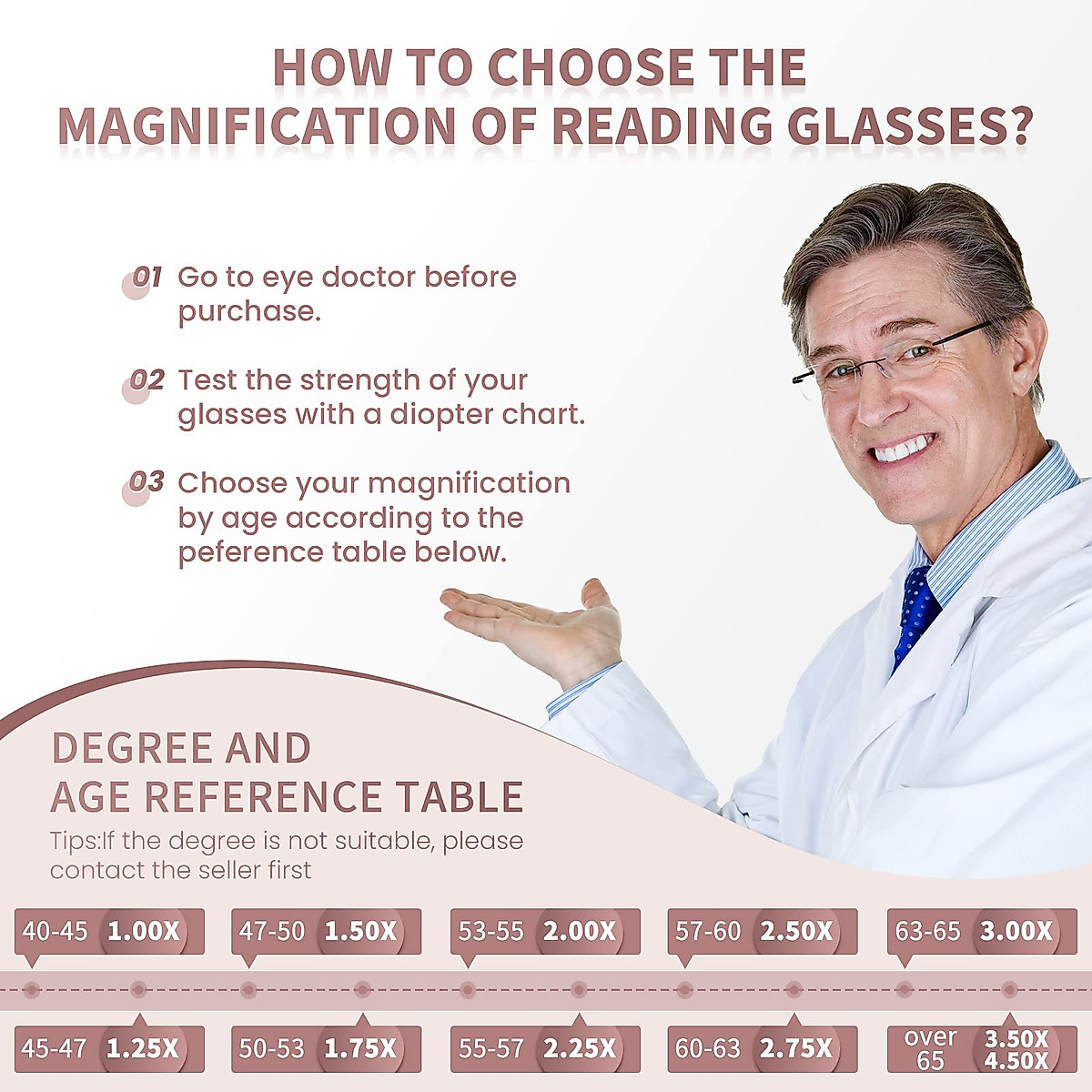 miyya Fashion Reading Glasses for Women,Oprah Style Oversized Blue Light Readers Prescription Eyeglasses 6 pack 2.5