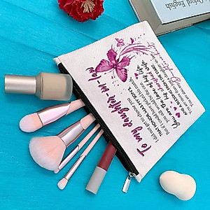 GevGuxLuo Daughter-in-Law Gifts, Makeup Bag Gifts for Daughter-in-Law, Daughter in law Birthday Gifts, Daughter-in-Law Gift for Mothers Day, Birthday, Wedding, Christmas