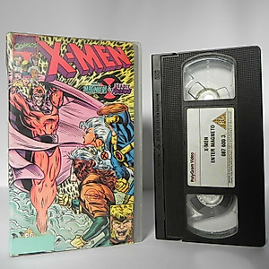 X-Men: Enter Magneto! / Deadly Reunions - Animated Action - Children's - Pal VHS