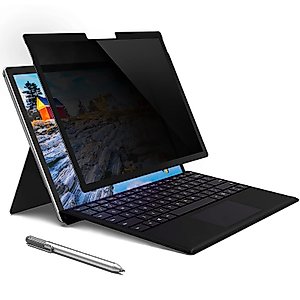 Privacy Screen for Surface Pro 7,Anti Blue Light Privacy Screen Protector for Surface Pro 7 Plus/Surface Pro 7/Surface Pro 6/Surface Pro 5th Gen/Surface Pro 4 12.3 inch, black (Surface Pro 7/6/5/4)