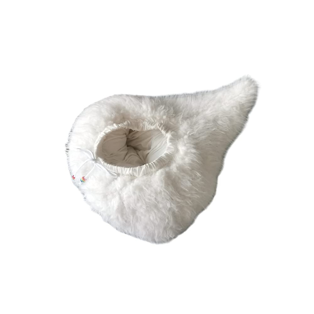 SunBritly Cute Animal Duck Costume White Plush Toy Ass Cartoon Dress Up Role Play Clothes Halloween Costume for Kids Toddlers (white,Small)