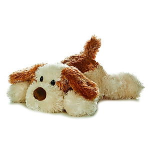 Aurora® Adorable Mini Flopsie™ Scruff™ Stuffed Animal - Playful Ease - Timeless Companions - Brown 8 Inches