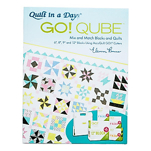 AccuQuilt Ready. Set. GO!® Ultimate Beginner Fabric Cutting System (Ready. Set. GO! - 9" Block)