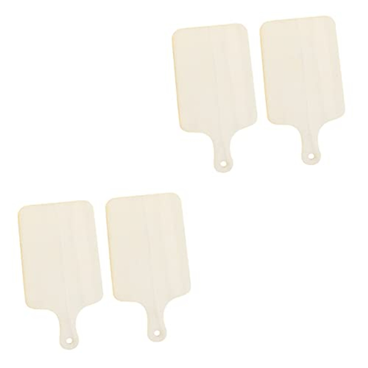 EXCEART 4 Pcs DIY Tray Large Wood Tray Bread Cutting Board Cake Spatula Potato Chopping Board Chopping Board Tray for Kitchen Wooden Serving Wooden Bread Tray Photography Prop Breadboard